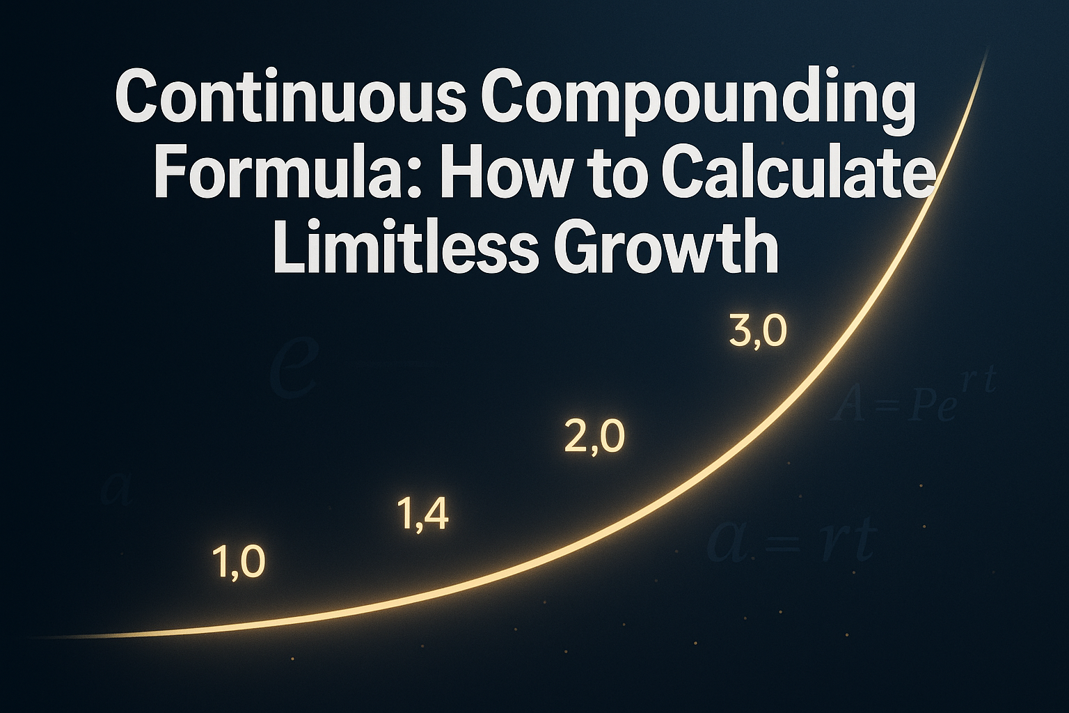 Continuous Compounding Formula: Calculate Limitless Growth - The Rich ...